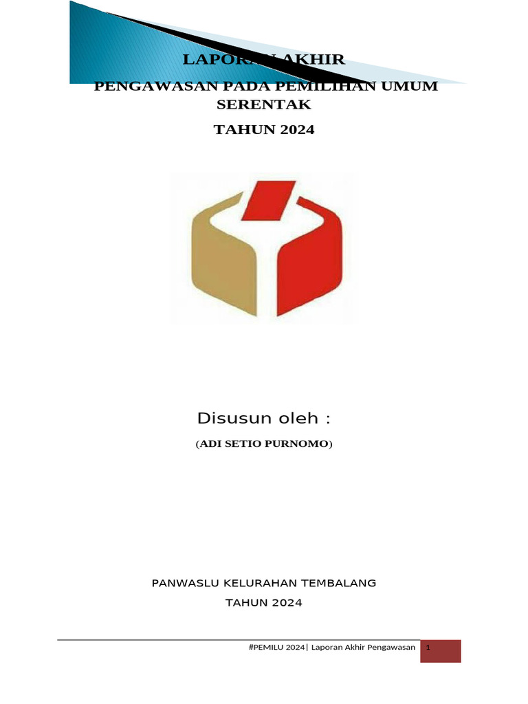 Laporan Akhir Pkd Tembalang | PDF