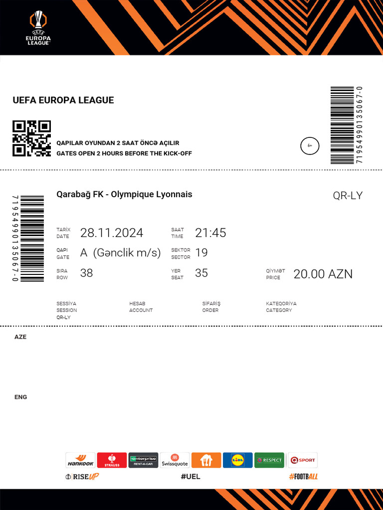 Iticket - AZ Order 4416060 15612251 | PDF