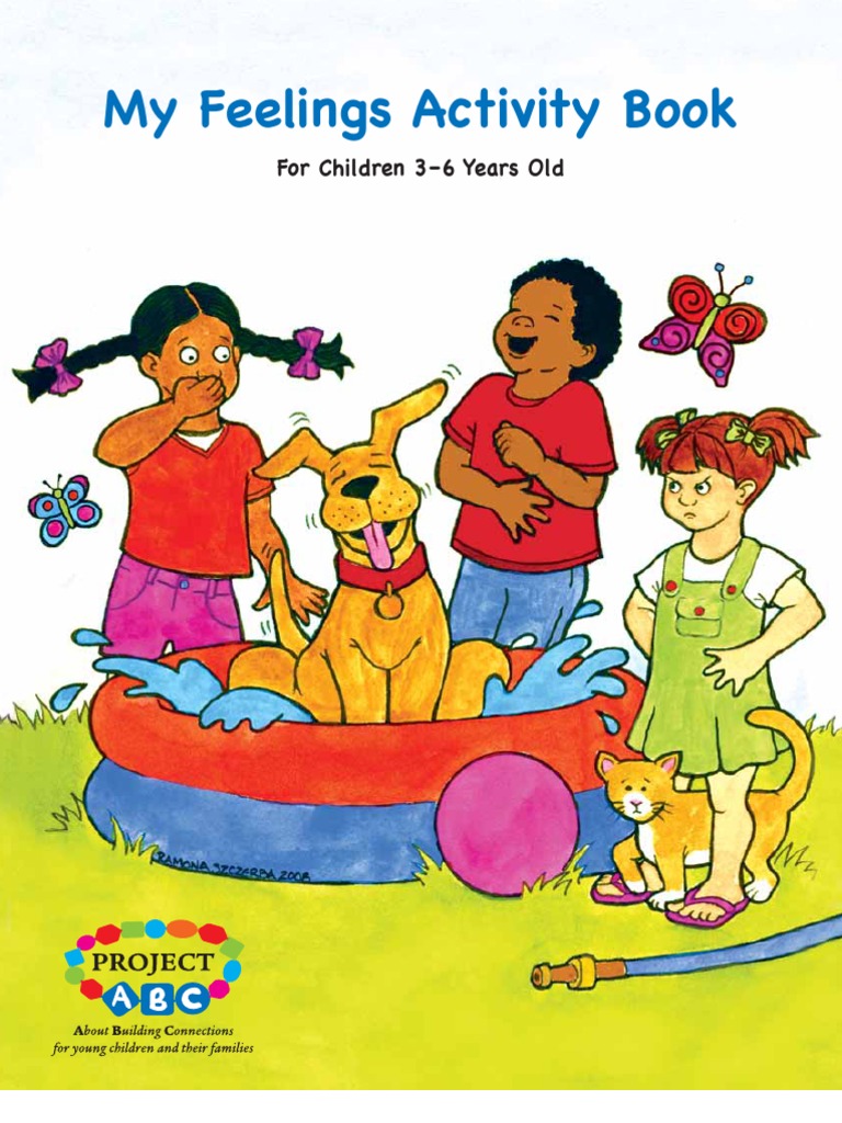 My Feelings Activity Book: For Children 3-6 Years Old | PDF