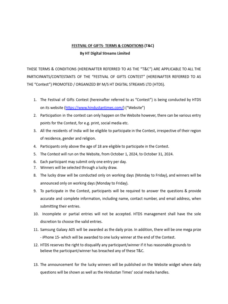 DigitalFogHT TNC | PDF | Contractual Term | Copyright