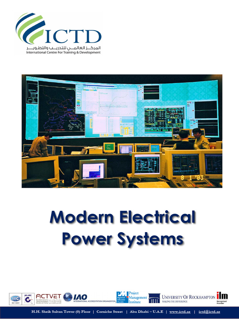 EE75 Modern Electrical Power Systems | PDF | Electric Power ...
