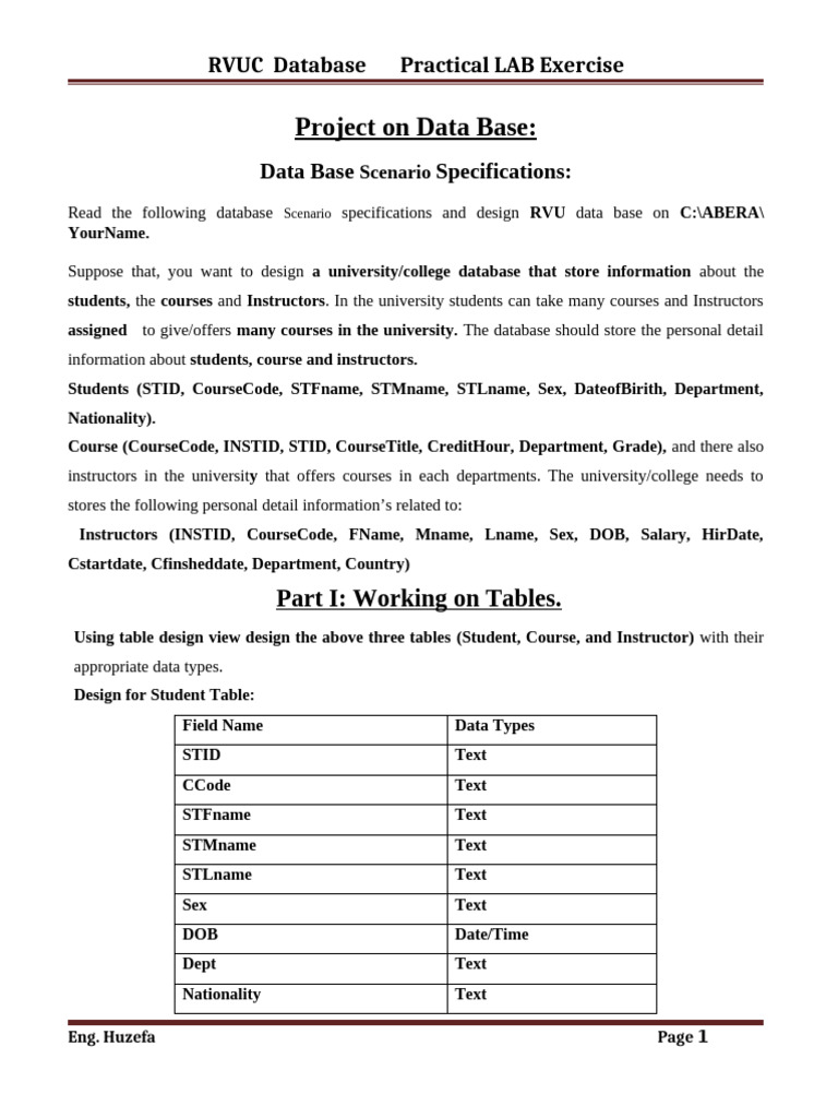 DB Project (2) | PDF | Databases | Information Science