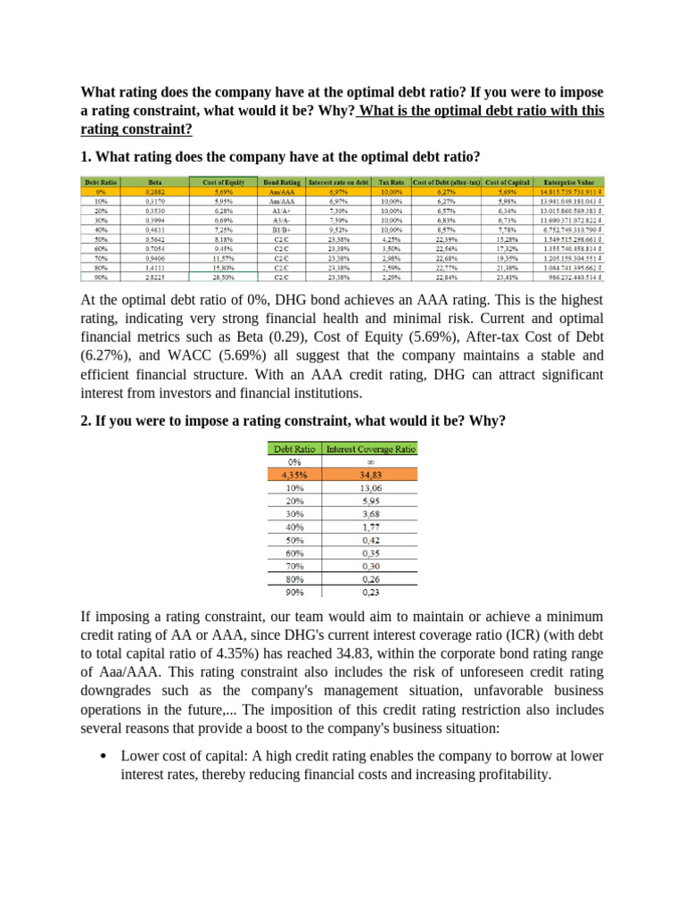 Building Rating Constraint | PDF