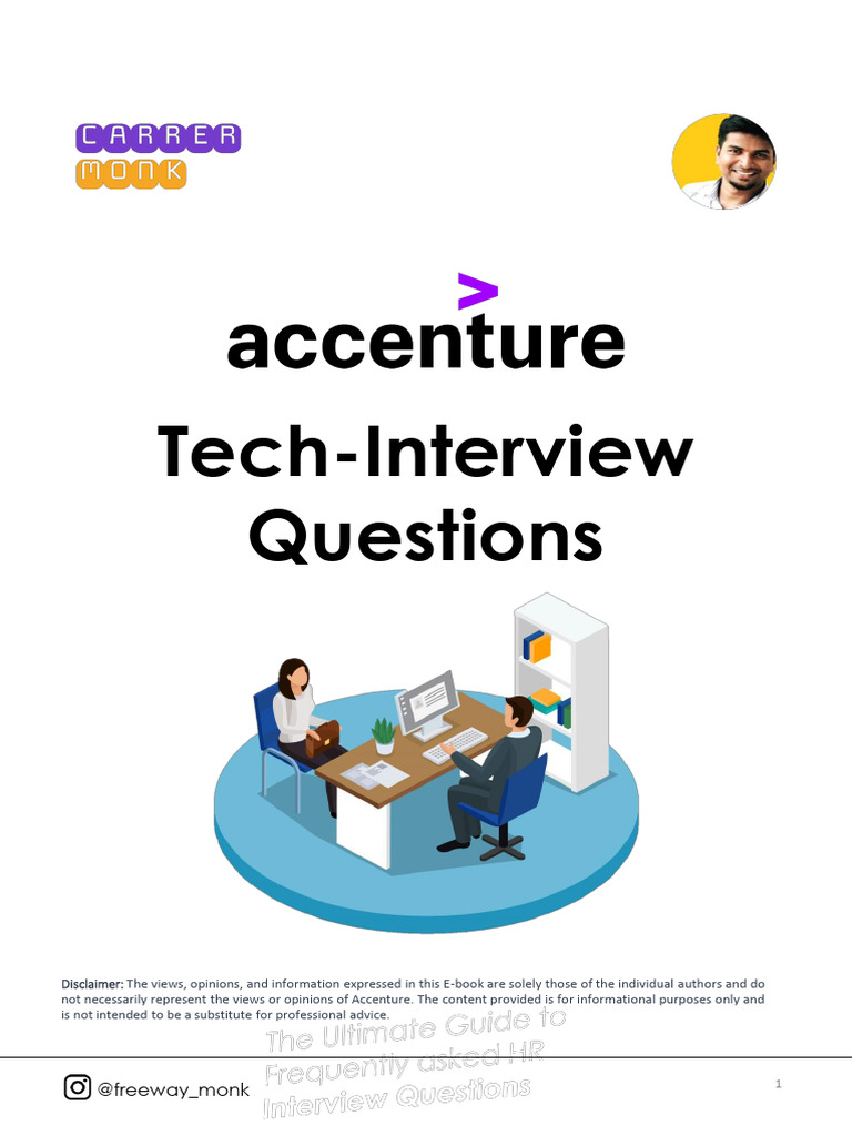 Accenture Tech Questions | PDF | Inheritance (Object Oriented Programming) | Method (Computer ...