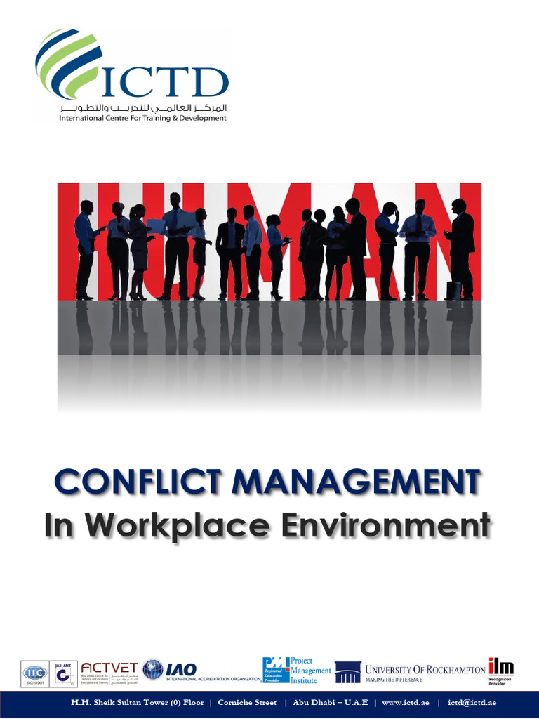 HR235 - Conflict Management in Workplace | PDF | Conflict Resolution ...