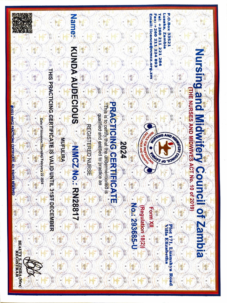 Practicing Certificate | PDF