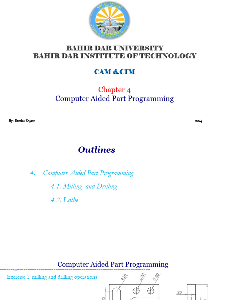 Computer Aided Part Programming Guide | PDF