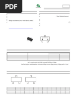 A7W SMD Transistor Datasheet Overview | PDF | Diode | Electrical Equipment