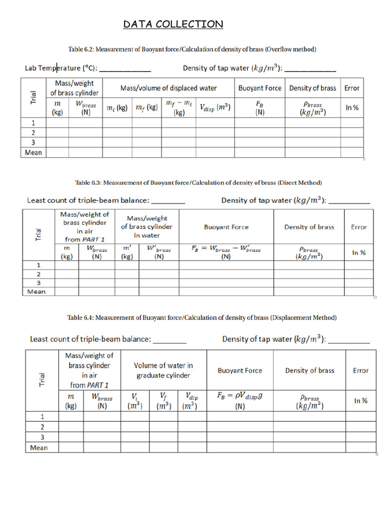 Data Collection | PDF