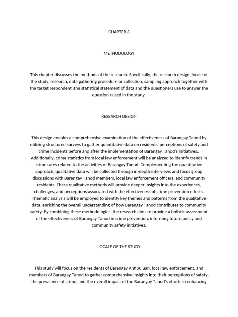 CHAPTER 3-WPS Office | PDF | Survey Methodology | Sampling (Statistics)