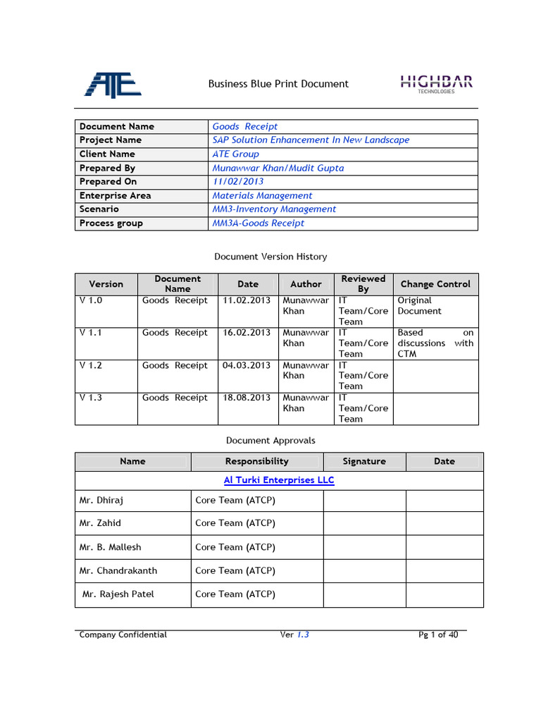 MM3A-Goods Receipt-V 1.3 | PDF | Debits And Credits | Receipt