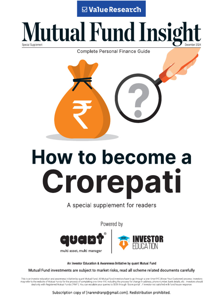 How To Become A Crorepathi | PDF