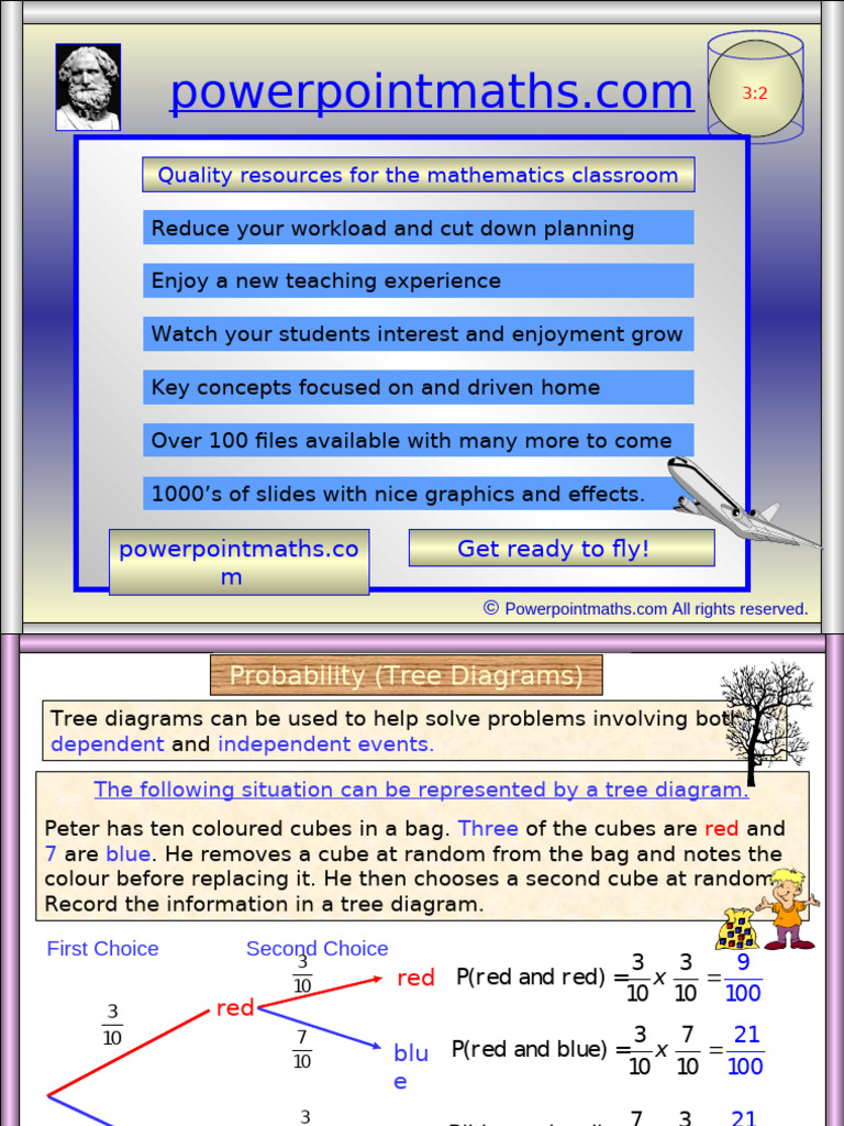 Probability Tree Diagrams | PDF | Mathematics