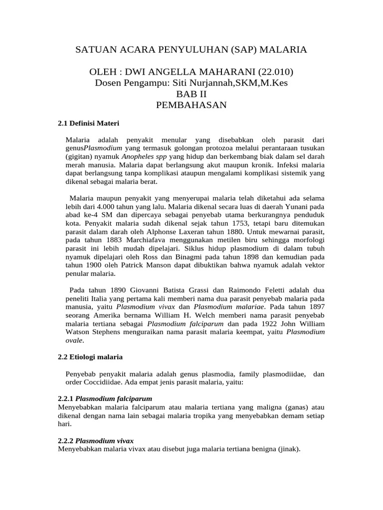 Uraian Materi Promkes) | PDF