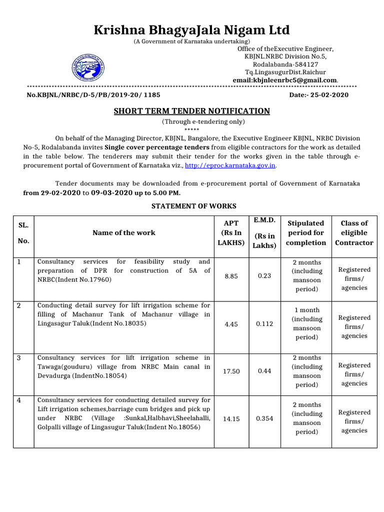 CNSLT NTFCN sd129-02-2020 | PDF