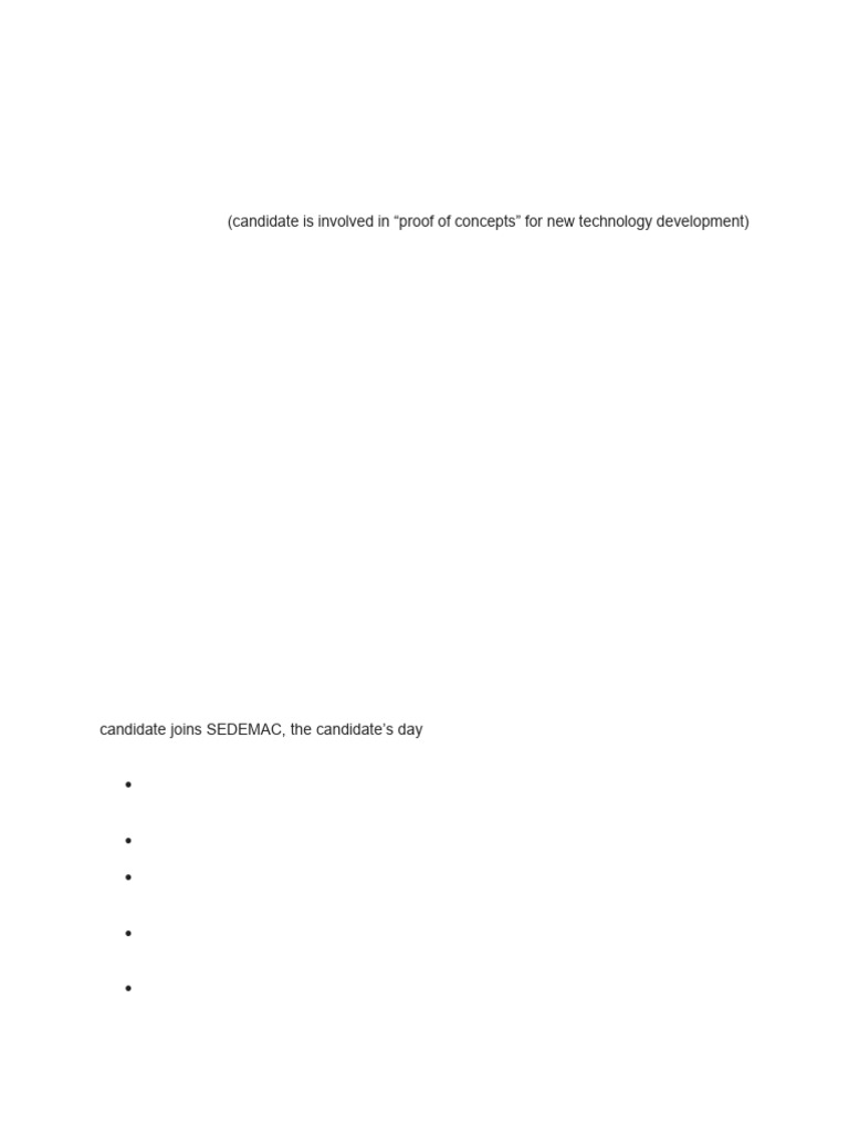 SEDEMAC - JD - Engineer, R&D (Rnd-Sys-COE-AppE-CSA) - Campus | PDF ...