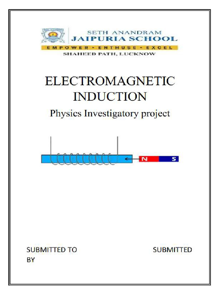 Physics EMI Investigatory Project | PDF