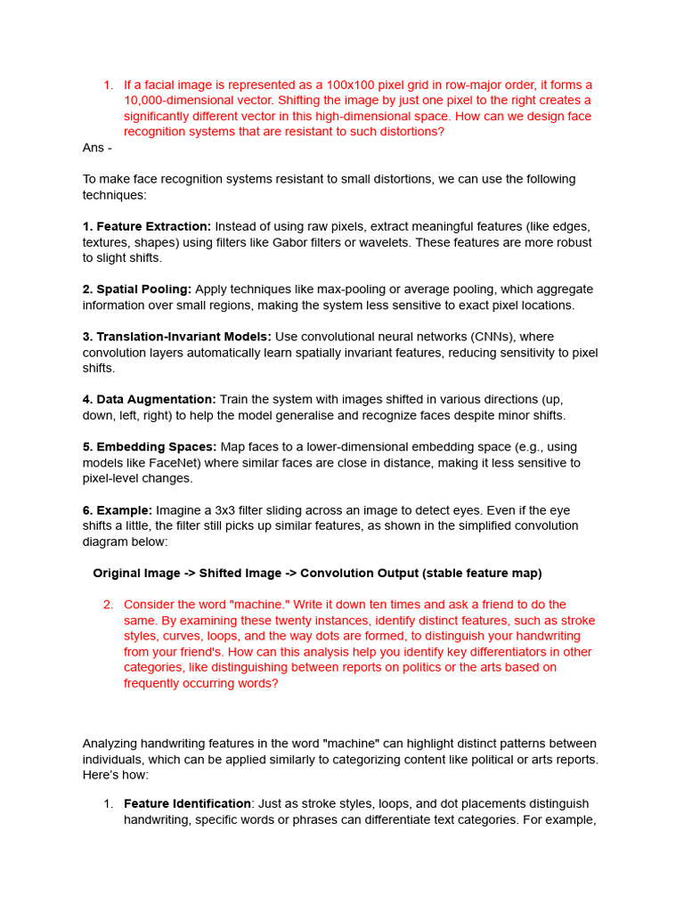 AIML Suggestion Answer | PDF | Cross Validation (Statistics) | Accuracy And Precision