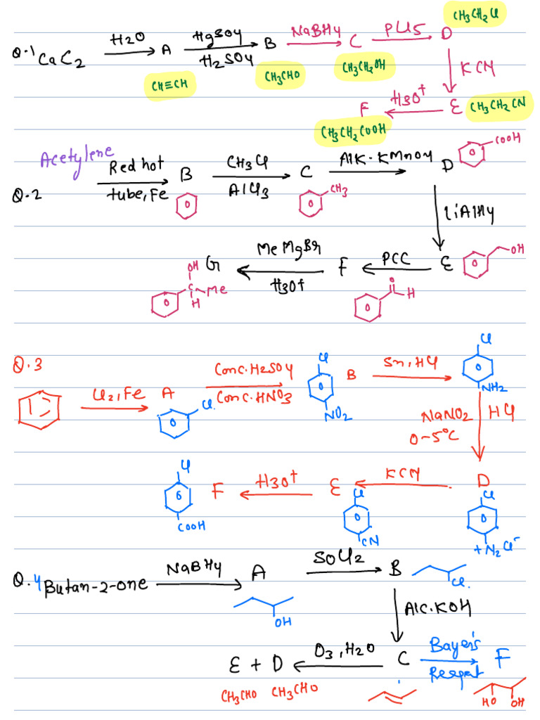 Alkene alkyne benzene 2 | PDF