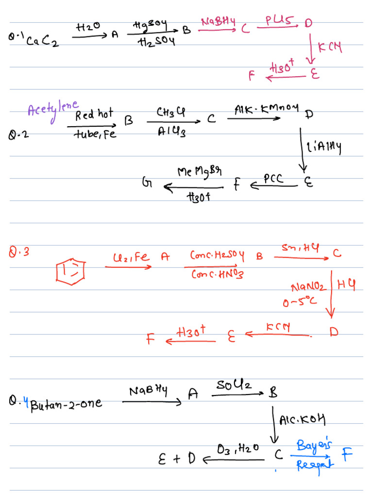 Alkene Alkyne Benzene | PDF