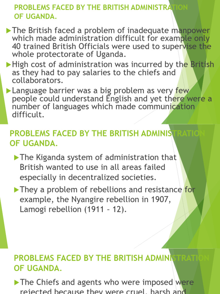 British Indirect Rule Challenges in Uganda | PDF | Uganda | British Empire