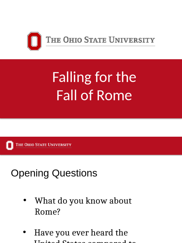Comparing US and Rome's Decline | PDF | Roman Empire | Ancient Rome