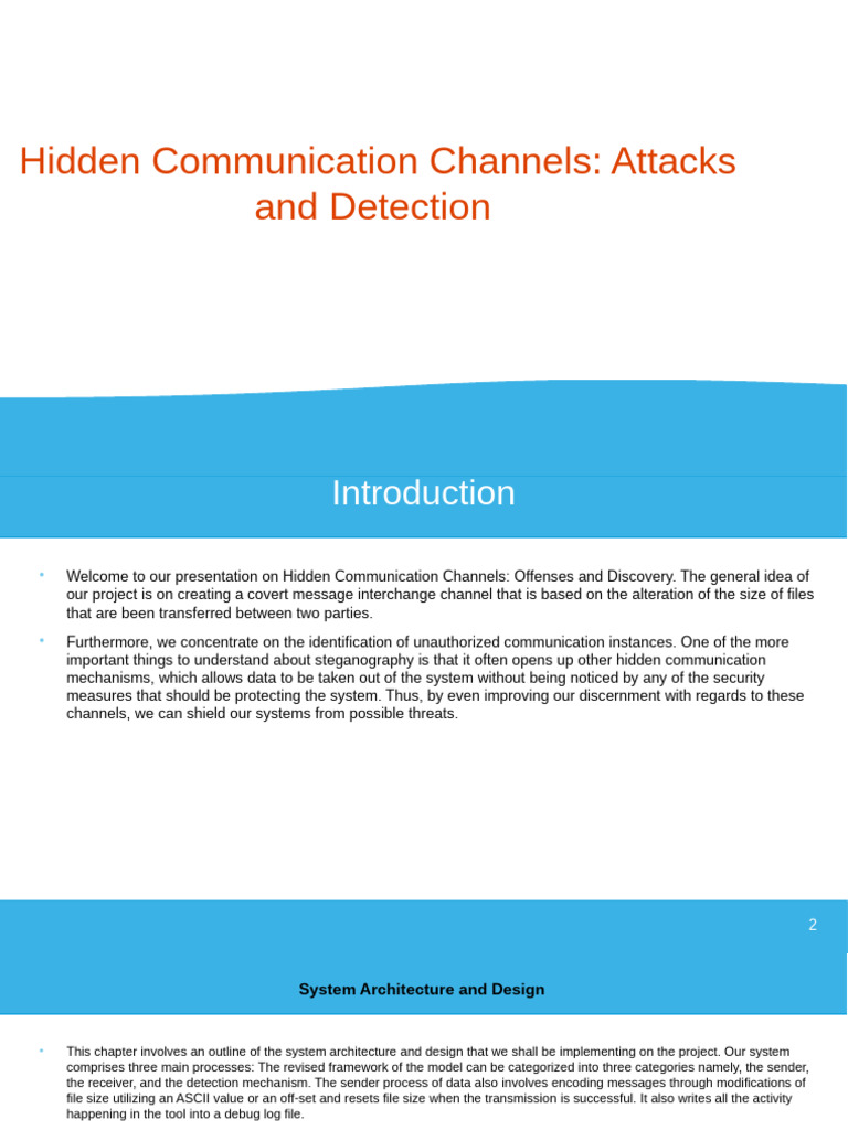 Hidden Communication Channels | PDF | Communication | Ascii