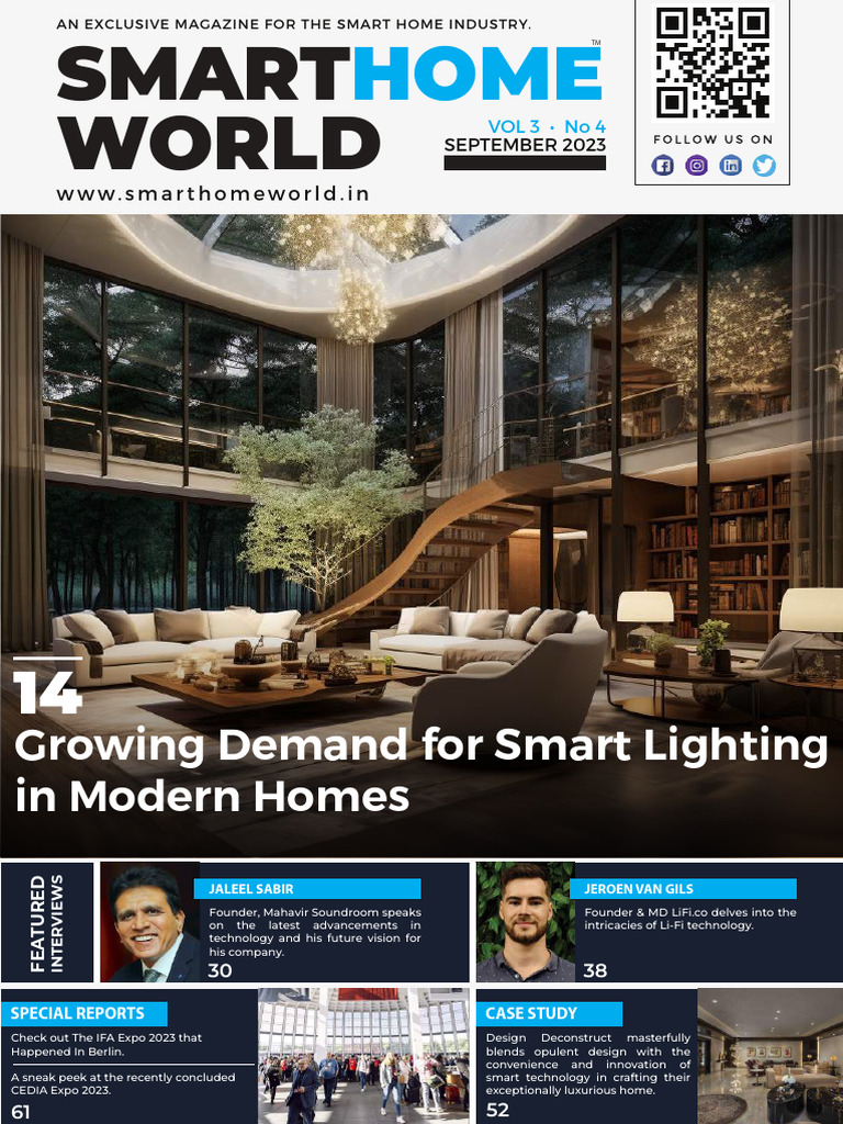 Smart Homes | PDF | Lighting | Efficient Energy Use