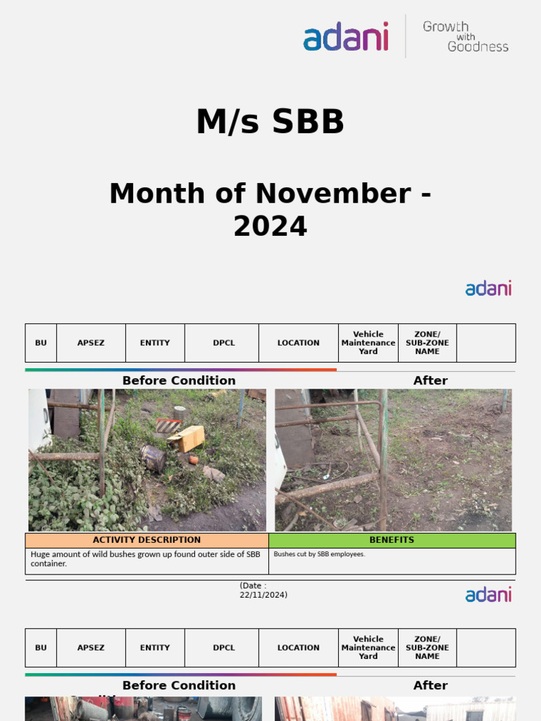Before-After PPT 5S HOUSE KEEPING SBB | PDF