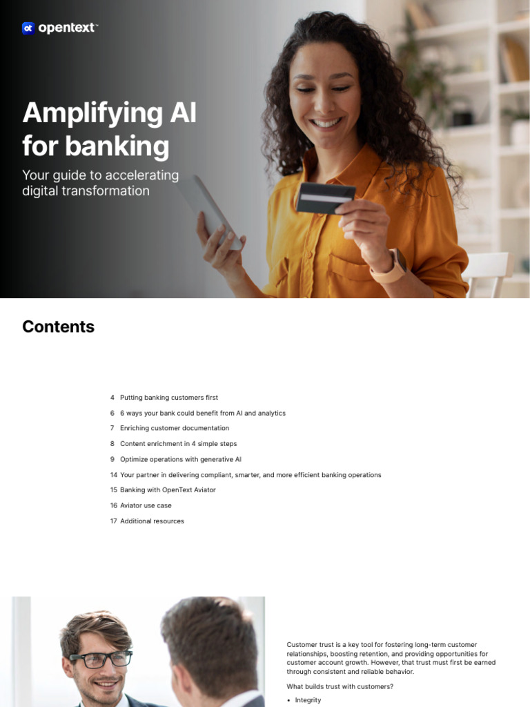 Amplifying Ai For Banking Your Guide To Accelerating Digital ...
