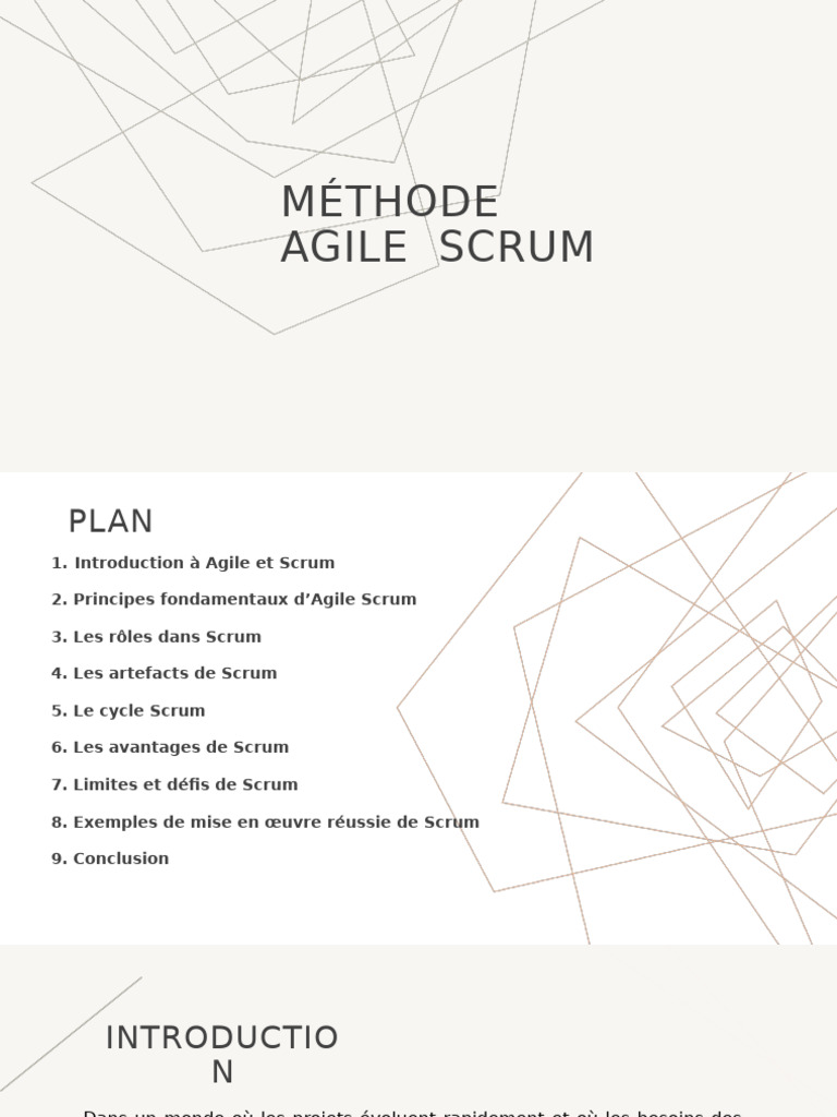 Méthode agile scrum | PDF | Scrum (développement) | Méthode agile