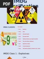 Imdg Classes | PDF