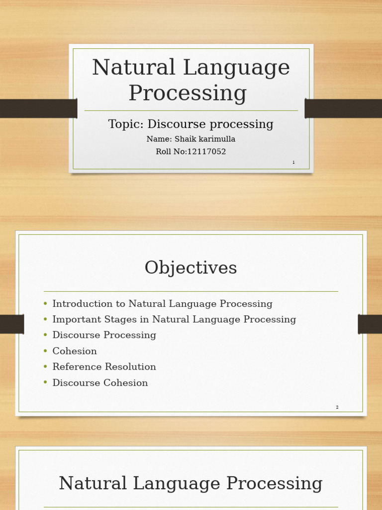 Discourse Processing (NLP) | PDF | Parsing | Semantics
