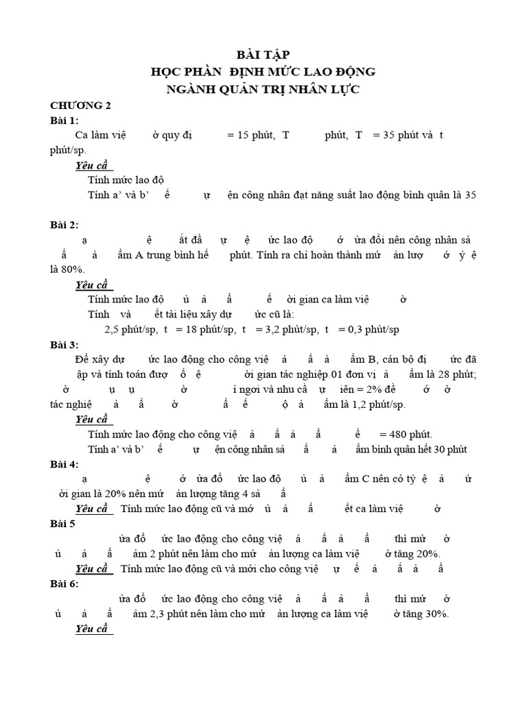 Bt Dmld.chuong 2 | PDF
