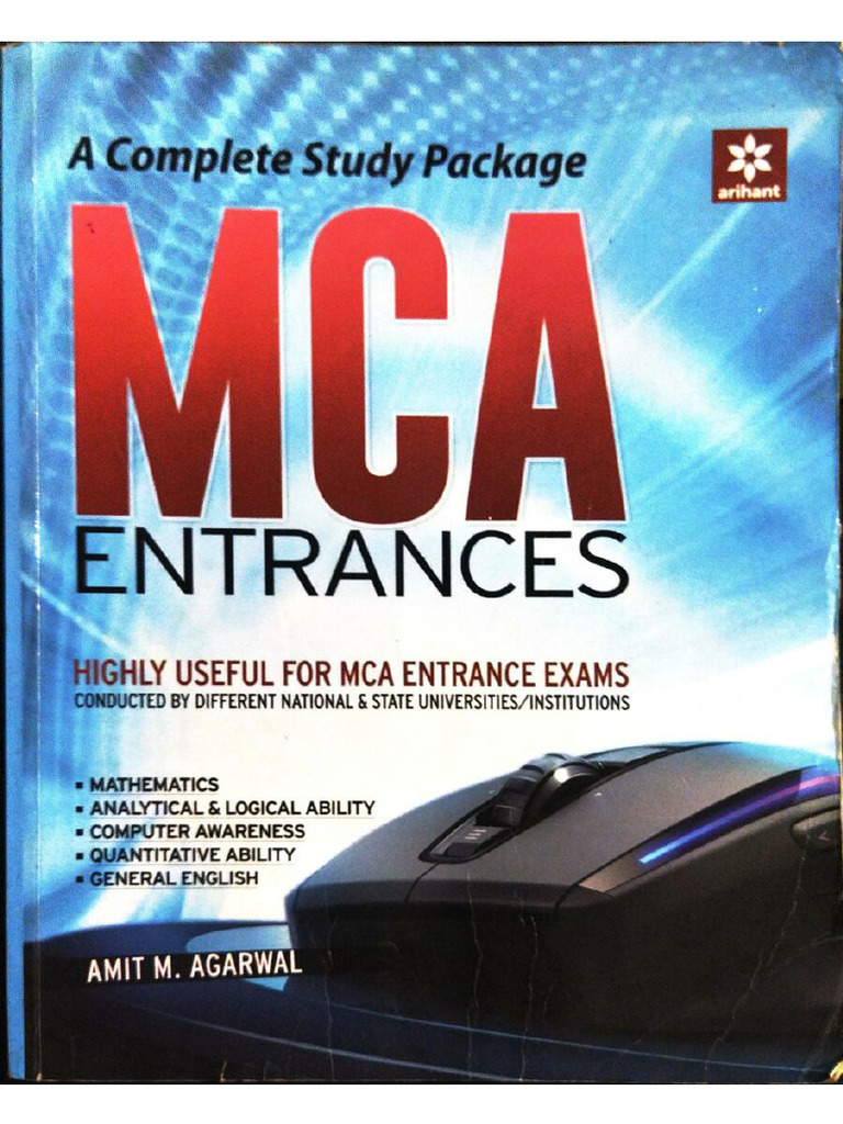 A Complete Package Mca Entrances by Amit M Agarwal - Compress | PDF