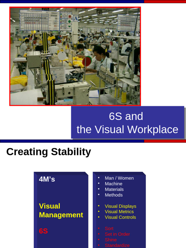 #7 - 6S and The Visual Workplace | PDF | Performance Indicator ...