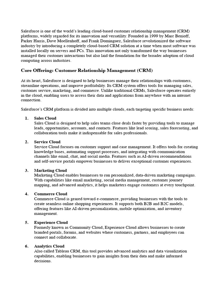 Cloud 1 Pdf Cloud Computing Customer Relationship Management