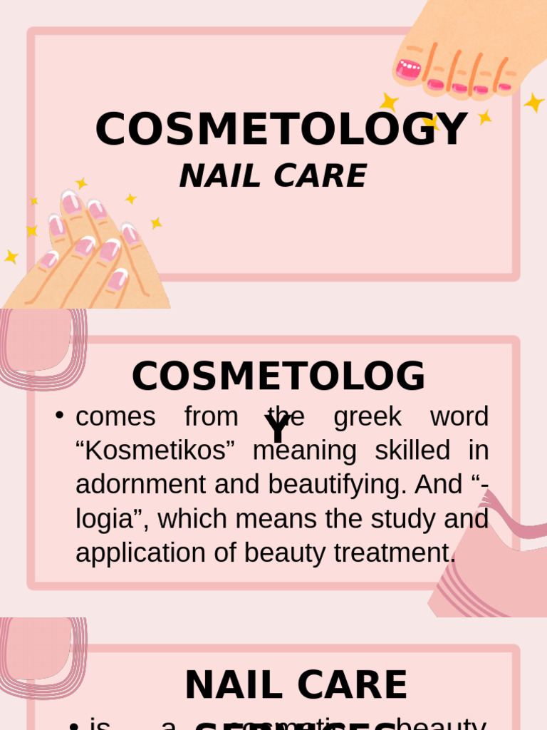 Cosmetology - Nail Care | PDF