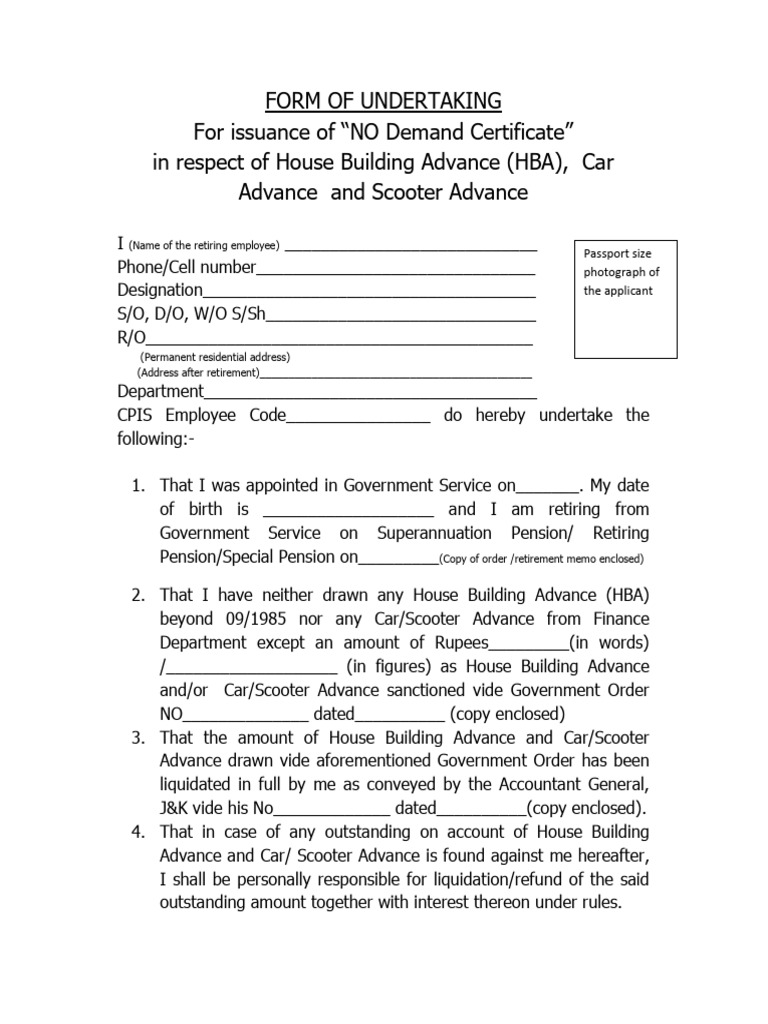 NDC Form for Retiring Employees | PDF | Guarantee | Civil Law (Legal ...