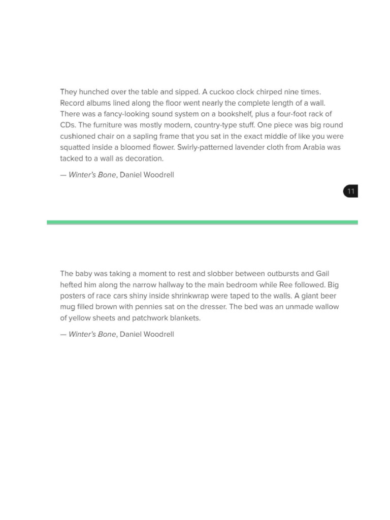 Cinematic Scenes | PDF