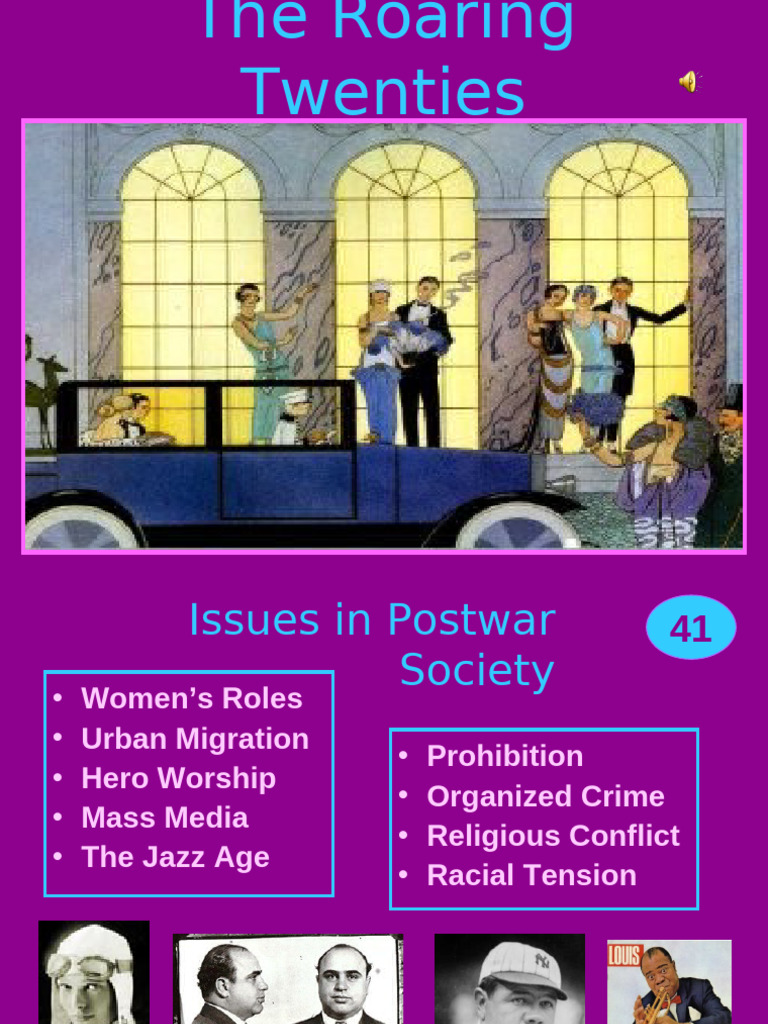 The Roaring Twenties | PDF | Al Capone | Ku Klux Klan