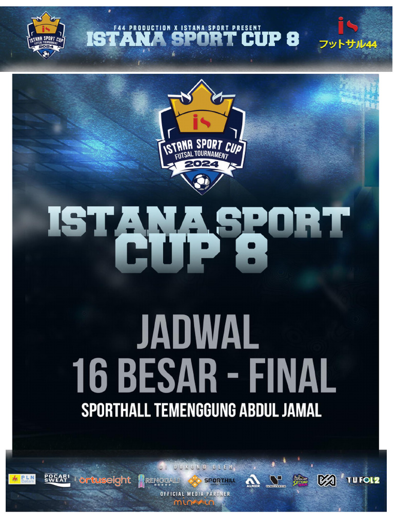 Isc8-2024 - Jadwal Pertandingan - Temenggung Abdul Jamal | PDF