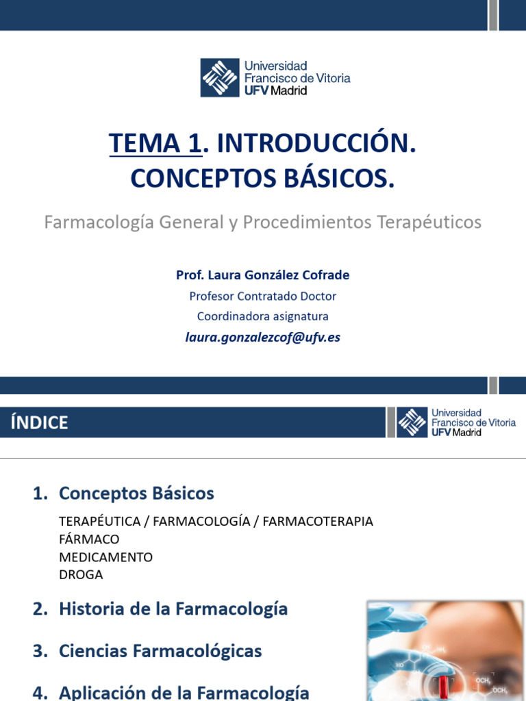 T 1+introducción +conceptos+básicos | PDF | Medicamentos con receta ...