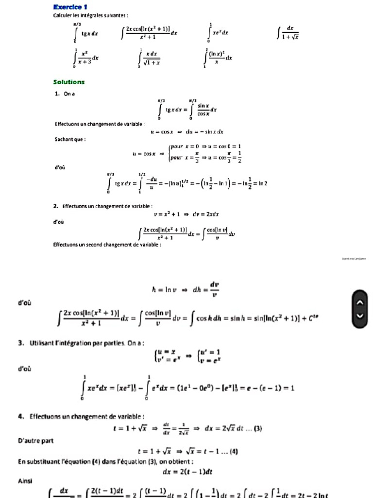 Td1 (Exercices Supplémentaire) | PDF