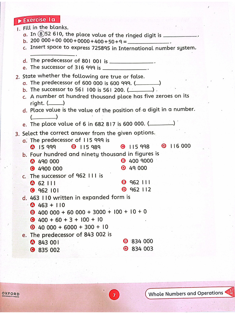 Revision Pack of Grade 4 | PDF