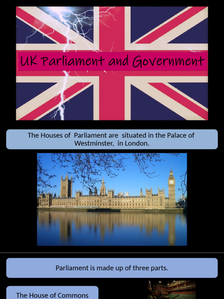 Free Government and Parliament Powerpoint Presentation | PDF