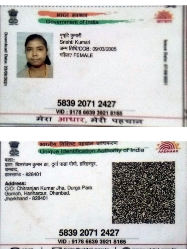 Aadhaar | PDF