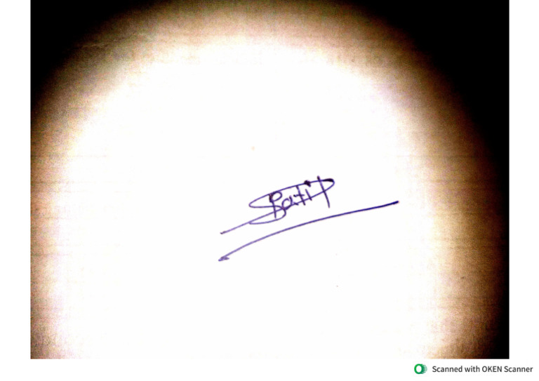 Sign Sonali | PDF