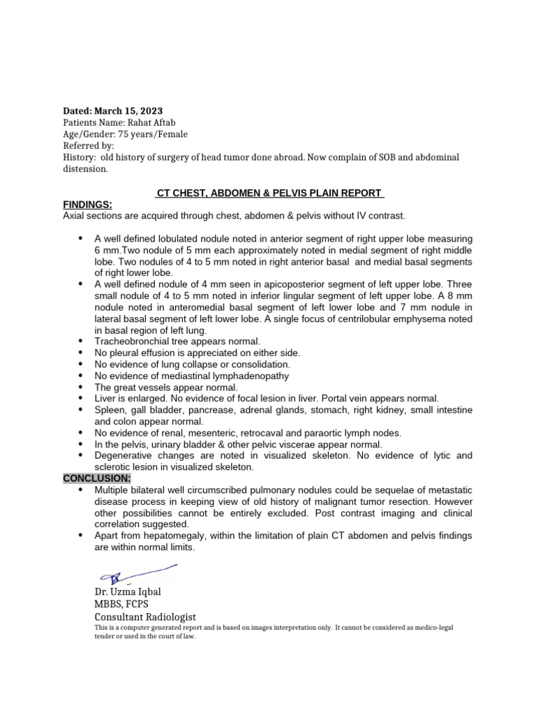 CT Rahat Aftab | PDF