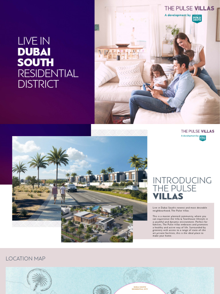 The Pulse Villas Brochure V2 | PDF | Dubai | United Arab Emirates